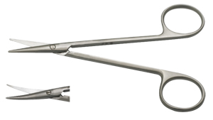 Ciseaux de strabisme courbes - Pouret Médical